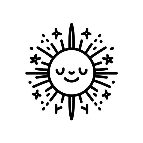 Piccolo Sorriso Del Sole Da Colorare Scarica Stampa O Colora Subito Online