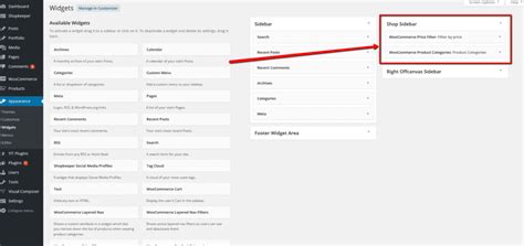Shop — Sidebar Setup Get Bowtied