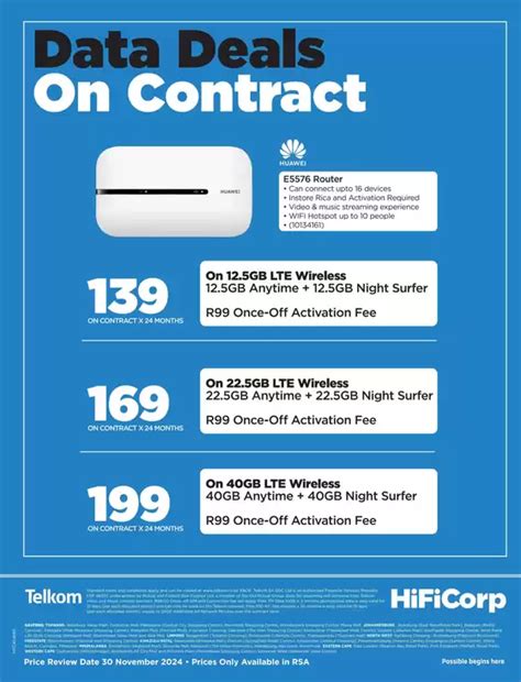 HiFi Corp Specials November November HiFi Corp Specials November November