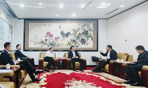 白建军拜会郑州高新区党工委副书记、管委会主任郭程明