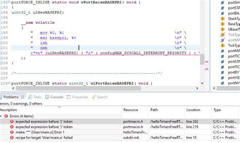 C Getting The Error Expected Expression Before Token For A Headerfile That Shouldn T