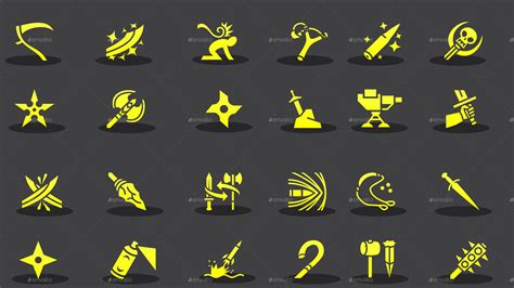 RPG Icon Pack Game Assets GraphicRiver