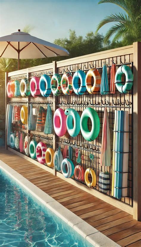 15 Smart Pool Float Storage Ideas To Maximize Space FarmFoodFamily