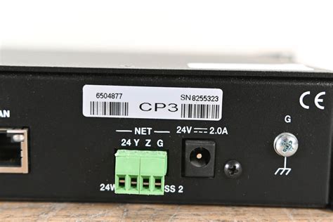 Crestron Cp3 3 Series Control System No Power Supply Cg01bav