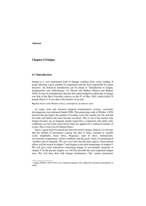 PDF Fatigue