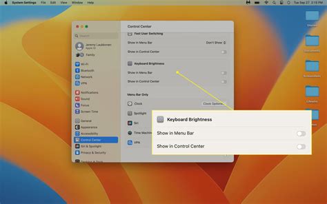 how to adjust keyboard brightness on a macbook air