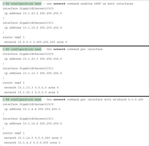 Code Snippets CCNA 200 301 Official Cert Guide Library 2nd Edition Book