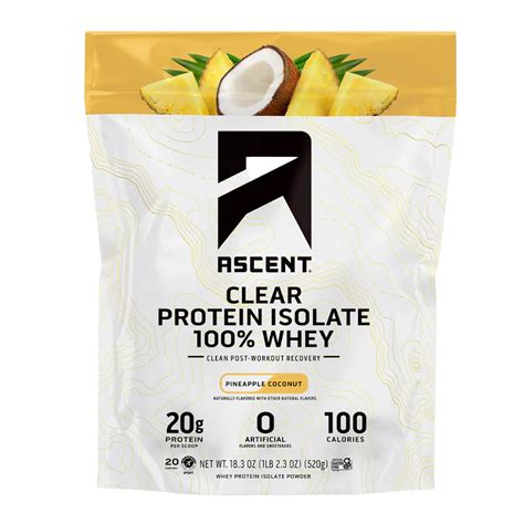 Ascent Clear Whey Protein Isolate