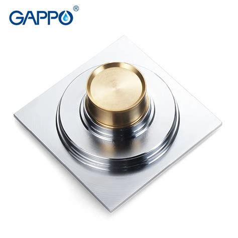 Gappo слив квадратная Ванная комната Душ Слив Фильтр анти запах Ванна душевой сток в полу ванная