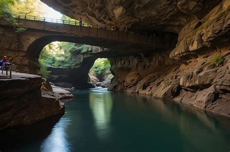 Premium Photo Urban Underground Rivers Subterranean Transportation