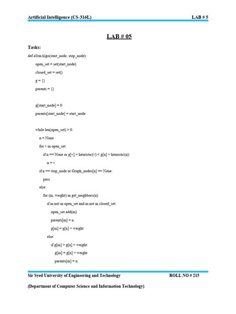 Lab5 Ai Pdf Artificial Intelligence Intelligence Ai And Semantics