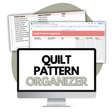 Pattern Organizer Offer Hailey Stitches