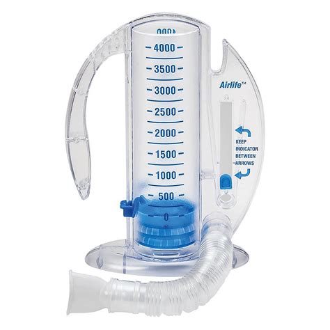 Airlife™ One Way Manual Spirometer 4000 Ml Gb Hill Medical Supply