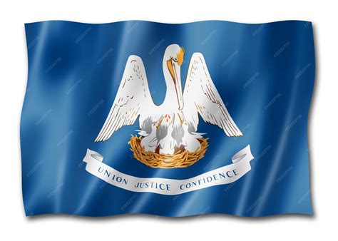Premium Photo Louisiana Flag Usa