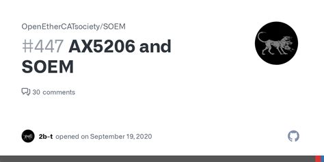 ax5206 and soem · issue 447 · openethercatsociety soem · github