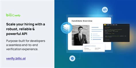 Background Check Api And Integrations Bilicverify Usa