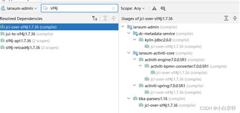 Java日志冲突问题slf4j 依赖冲突 Csdn博客