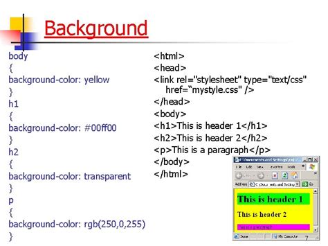 Chapter 6 Cascading Style Sheets CIS 275Web Application
