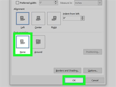 simple ways to wrap text in a table on microsoft word 7 steps