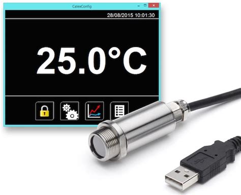 Read Out Instrumentation Signpost Usb Infra Red Temperature Sensor