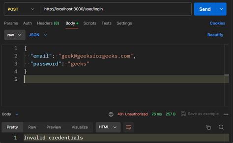 How To Build Nodejs Authentication System With Mysql Geeksforgeeks