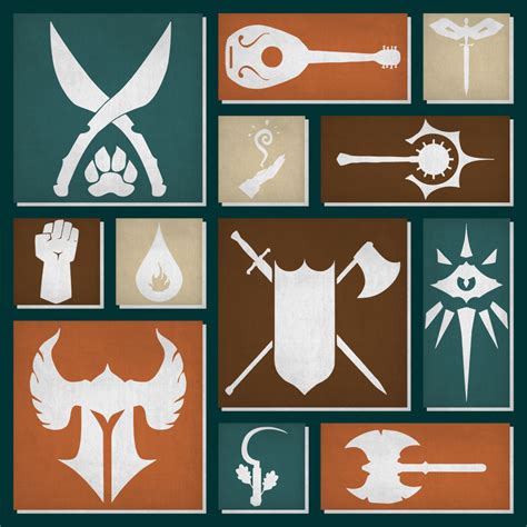 Class Symbols By Mattabernathy On Deviantart