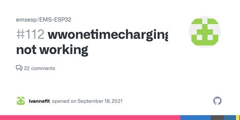 Wwonetimecharging Not Working · Issue 112 · Emsespems Esp32 · Github