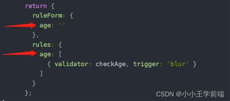 Element Ui Form表单校验 失败的原因elementu校验常见得错误 Csdn博客