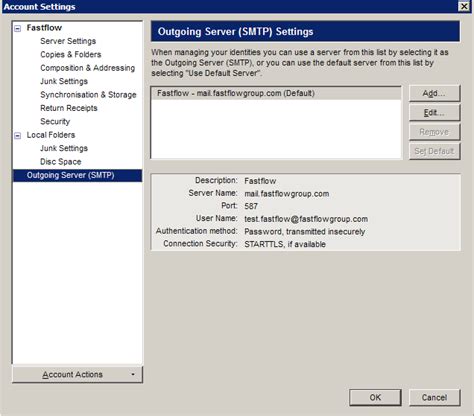Mail Server Settings Conspec Wiki