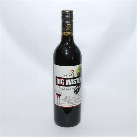 Big Master Perfct Fruit Red Wine 750ml Np