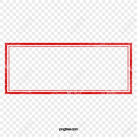 인감 경계도장빨간색 Png 일러스트 무료 다운로드 Lovepik