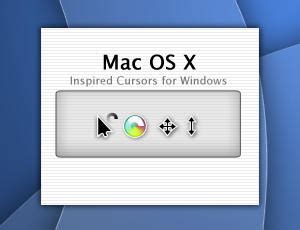 Mac OS X Inspired Cursors By Atzero On DeviantArt