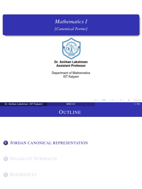 Canonical Form 2 Pdf Eigenvalues And Eigenvectors Matrix Mathematics