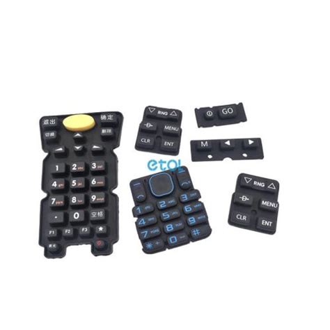 Custom Made Conductive Membrane Rubber Keyboard ETOL