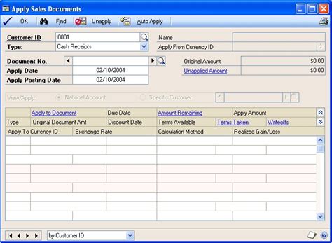 Receivables Management Part 3 Transaction Activity Dynamics Gp Microsoft Learn