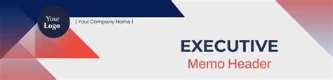 Free Executive Memo Header Template To Edit Online