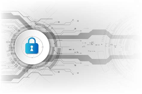 Premium Vector Abstract Technology Security On Global Network Background