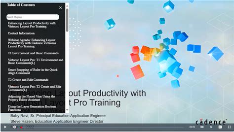 Knowledge Booster Training Bytes — Virtuoso Layout Pro Webinar Recording Available Analog