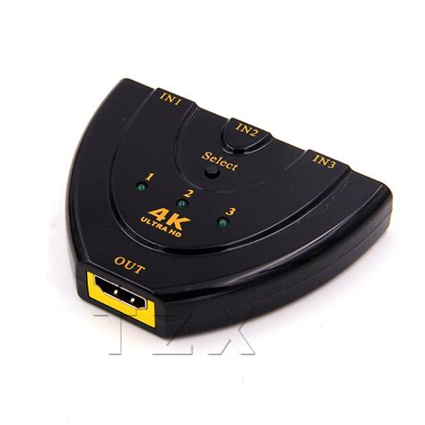 4k 2k Switch Box Mini 3 Port Hdmi Switch 4k Switch Vicedeal
