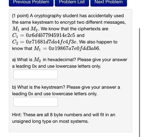 Solved Previous Problemproblem List1 ﻿point ﻿a