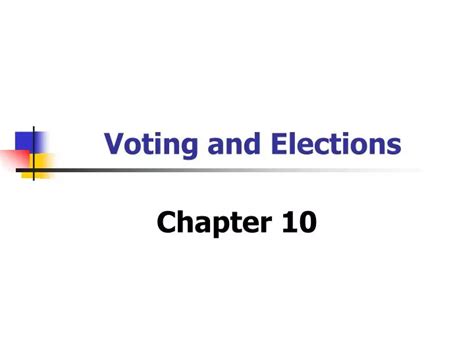 PPT Voting And Elections PowerPoint Presentation Free Download ID