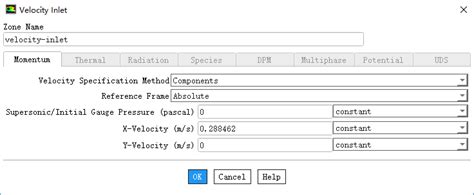 Fluent验证案例 非对称突扩通道内低雷诺数流动