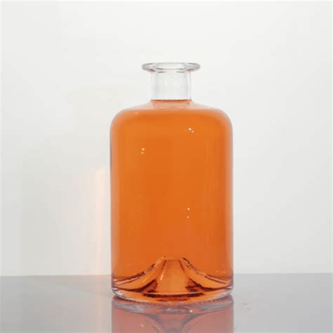Spot Sale Coloring 100ml Little Liquor Bottles Packaging Long Glory Glass