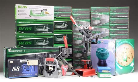 30 Mostly Rcbs Reloading Equipment Poulin Auctions