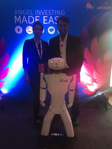 Mitra Robot On Linkedin Throwback Robotics Robots Madeinindia Makeinindia…