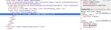 blocks how can i delete the drupal text drupal answers