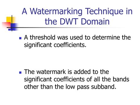 Ppt Maximizing Strength Of Digital Watermarks Using Neural Network Powerpoint Presentation