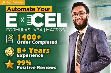 Create Excel Formulas Vba Macros Spreadsheet By Excelmagics Fiverr