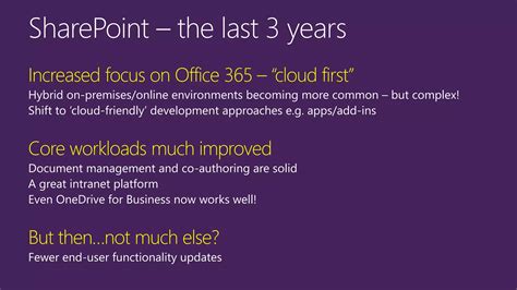 chris o brien modern sharepoint sites and the sharepoint framework