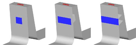 51 The Example Of The Variable Slot Inlet Width Download Scientific Diagram
